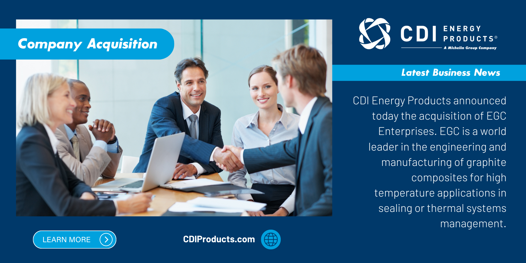 CDI Energy Products Acquires EGC Enterprises